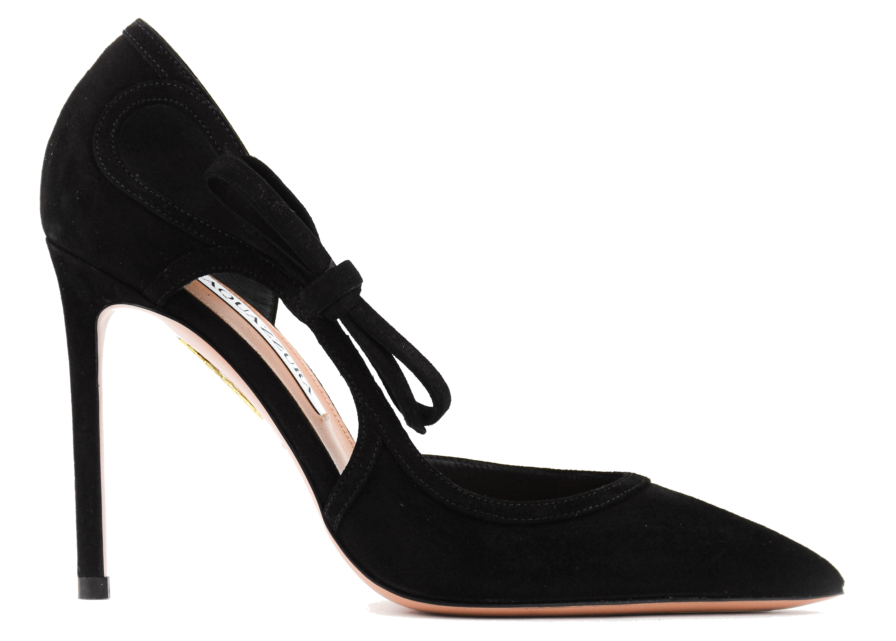 AQUAZZURA SOAVE PUMP 105 BLACK – Paul warmer