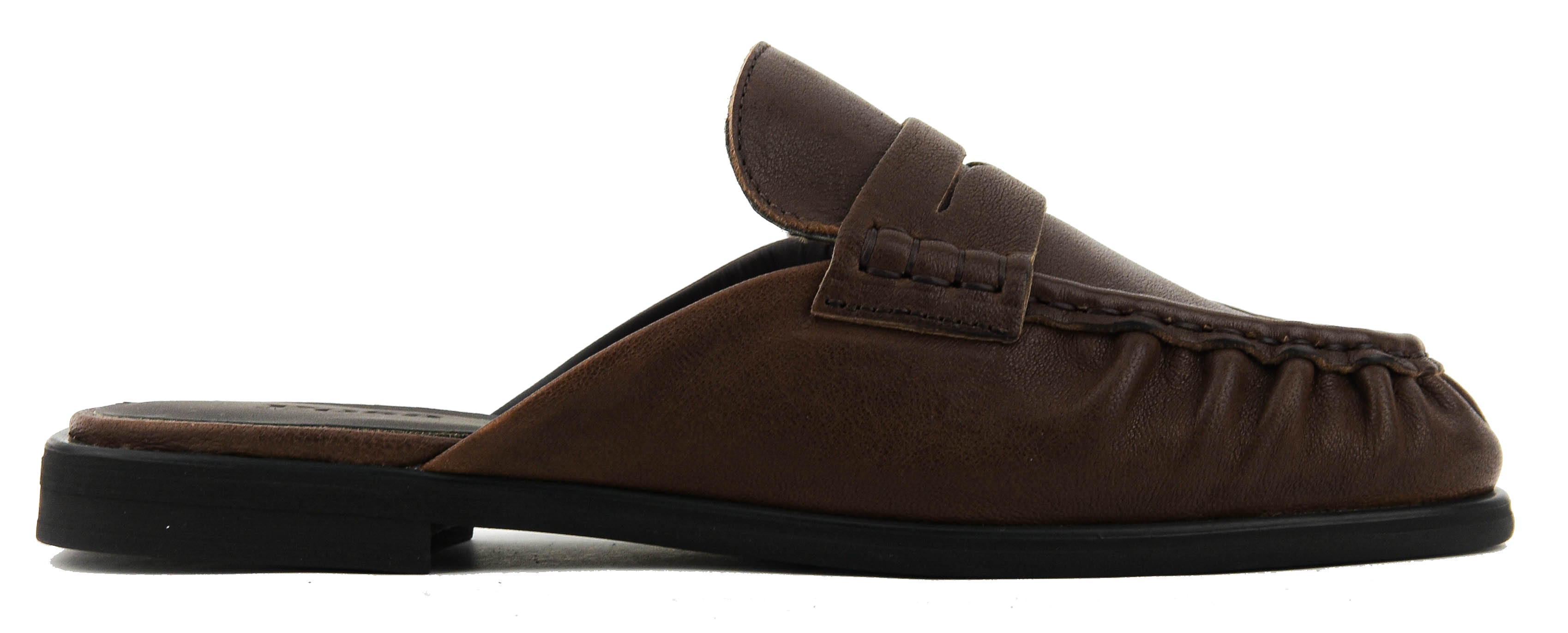 POSA PENNY MULE SADDLE BROWN – Paul warmer