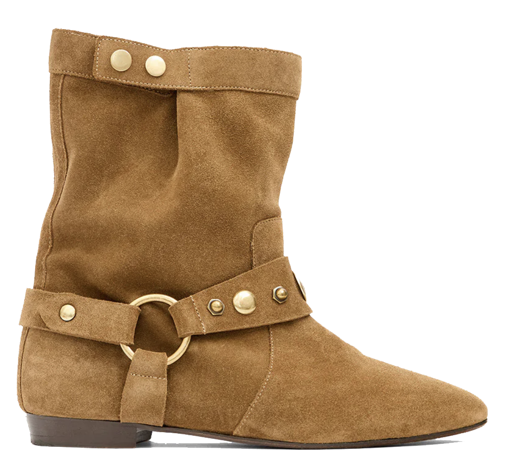 ISABEL MARANT STANIA LIGHT BRONZE GOLD – Paul warmer